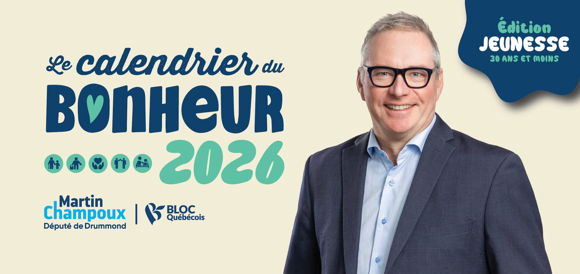 Calendrier du député 2026 - Martin Champoux